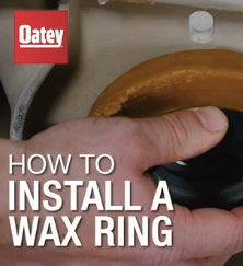 How to Install a Wax Ring | Oatey