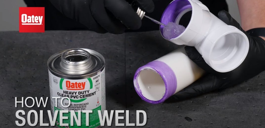 How to Solvent Weld with Oatey Products | Oatey